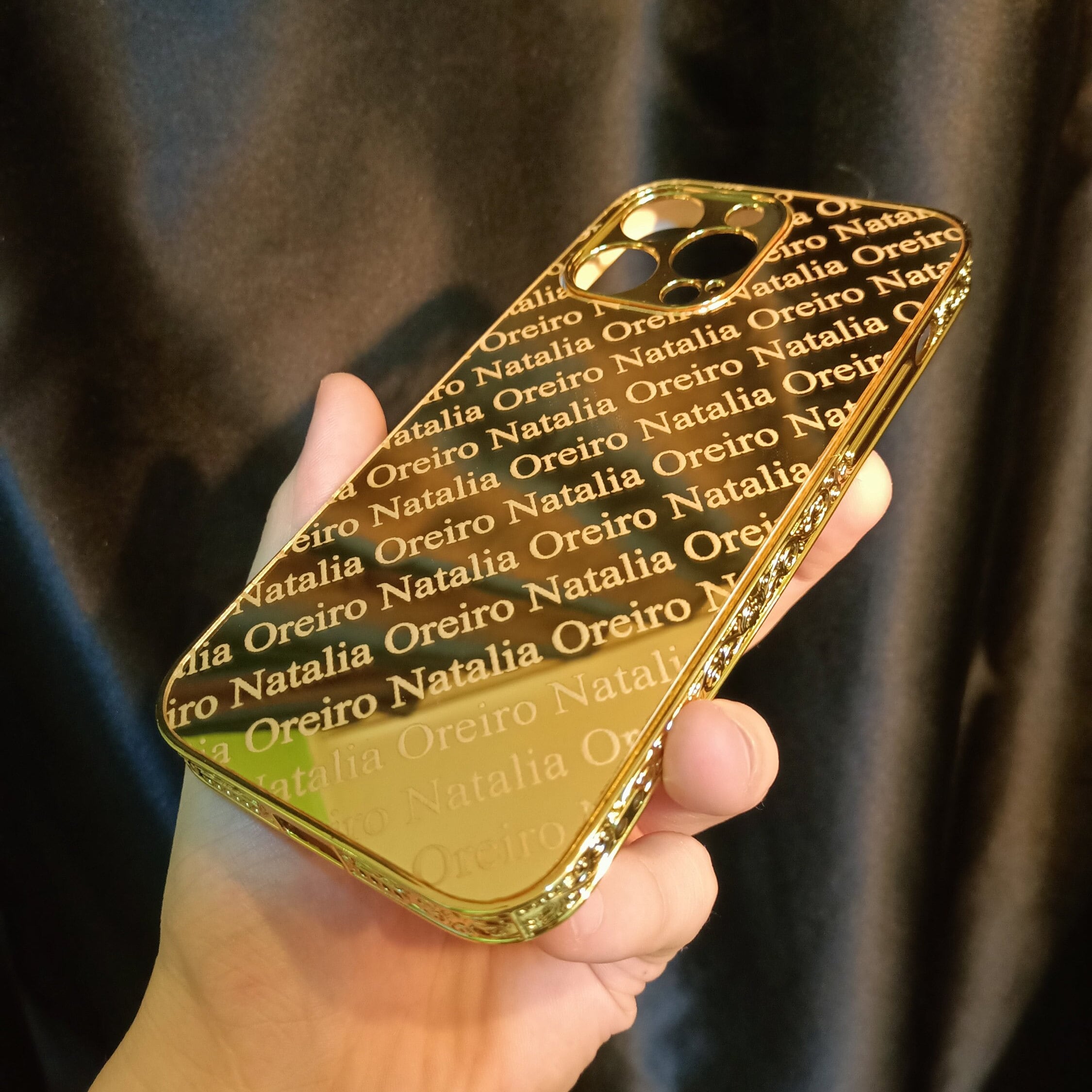 Customizable Your Name Design / Gold Design iPhone Case / All iPhone ...