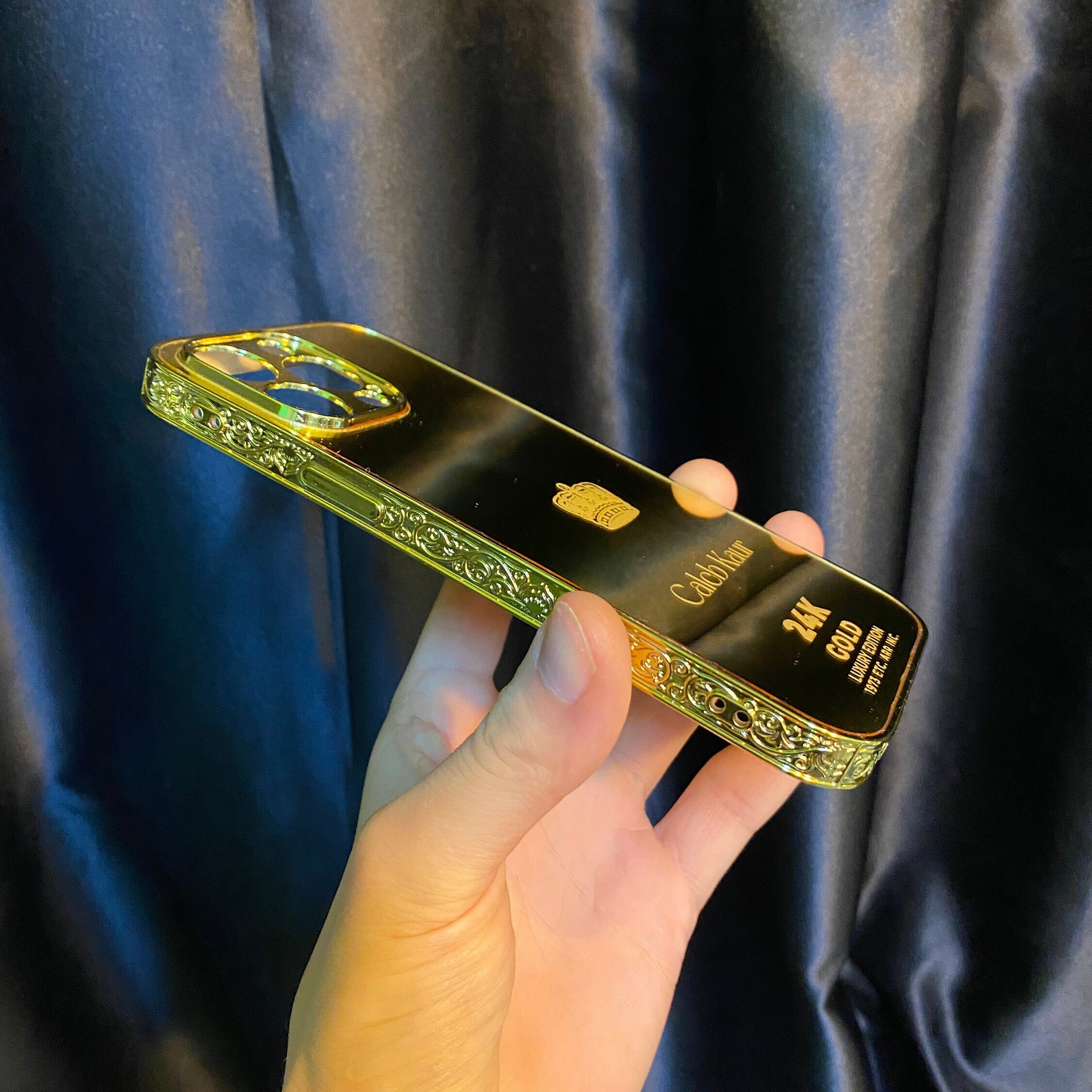 Customizable King/queen Crown Gold Design iPhone Case / All iPhone ...