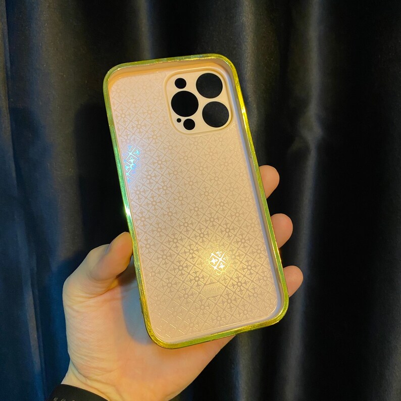 Customizable VIP Design Gold iPhone Case / All iPhone Models / Gold ...