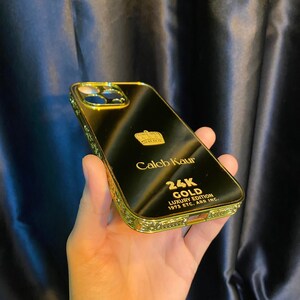 Customizable King/queen Crown Gold Design iPhone Case / All iPhone ...