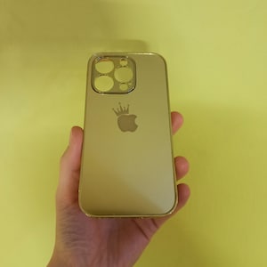 Customizable King Apple Logo Gold Design iPhone Case / All iPhone ...