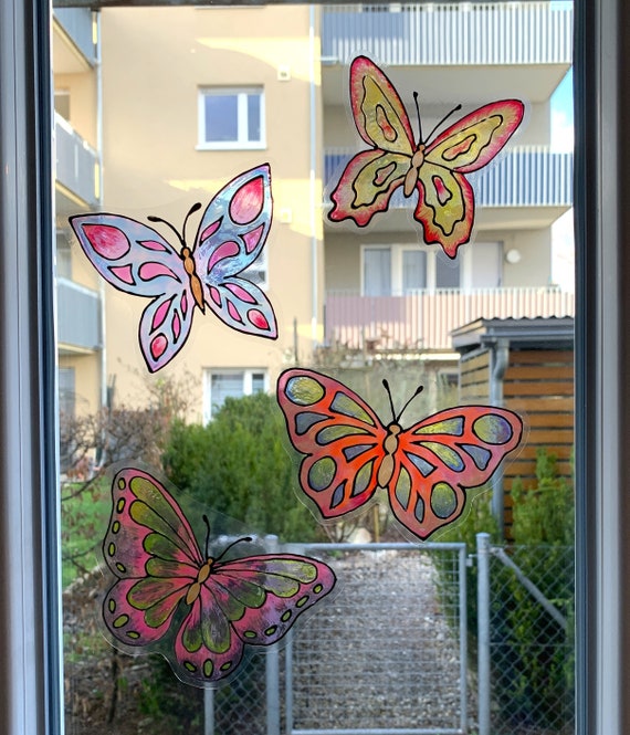 Summer Window Decorations