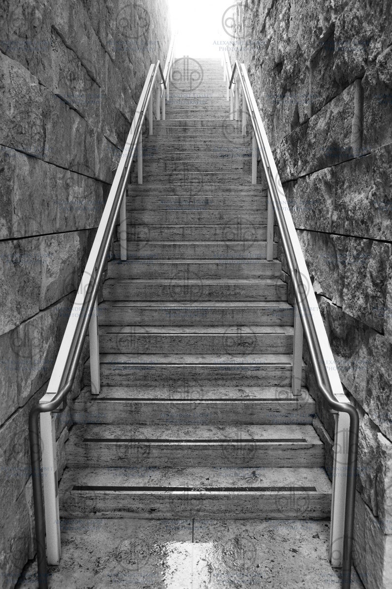 Digital Photograph of Stairs in California - Etsy