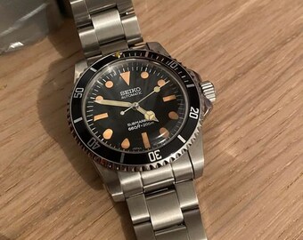 Seiko Submariner Vintage Mod - Etsy