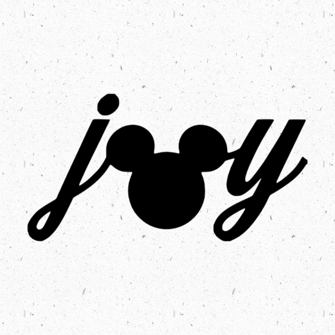 Mickey Joy Decal Joy Decal Mickey Decal Custom Decal - Etsy