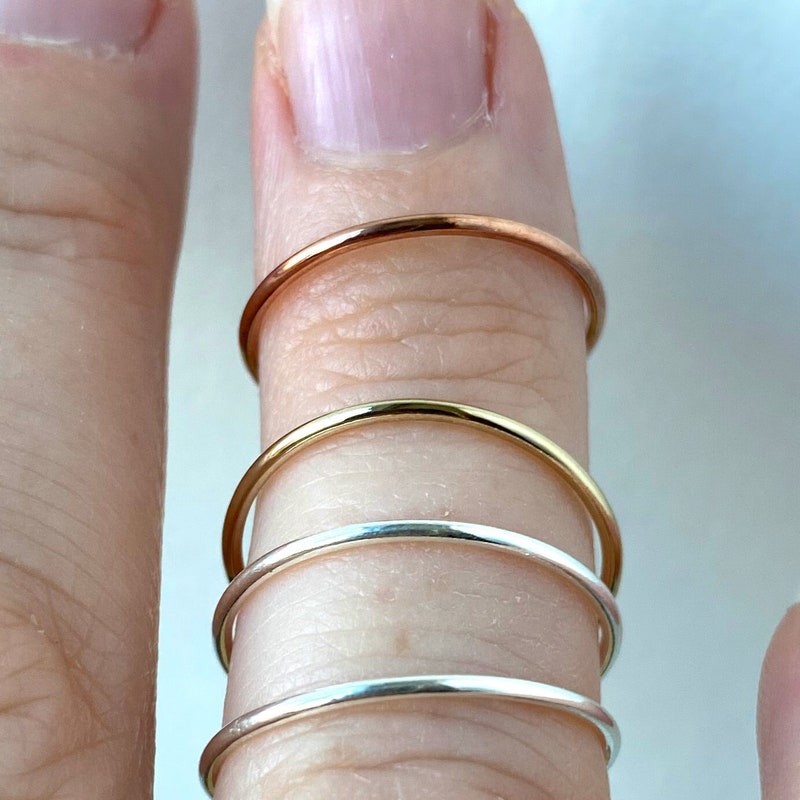 Mid Finger Ring - Etsy