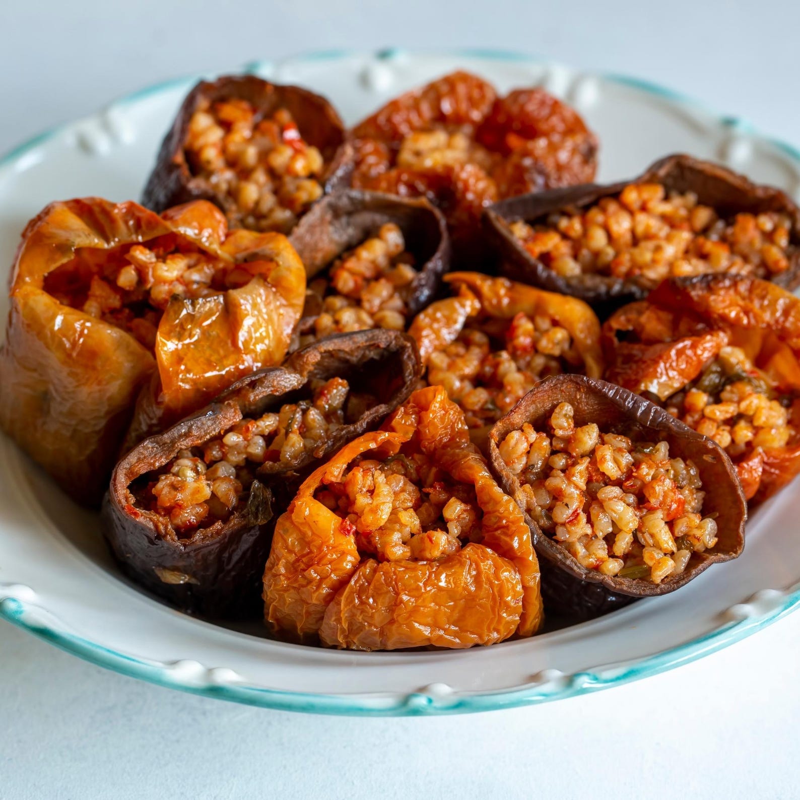 BEST RECIPE for Vegan Turkish-style Perfectly Measured Dried Eggplant ...