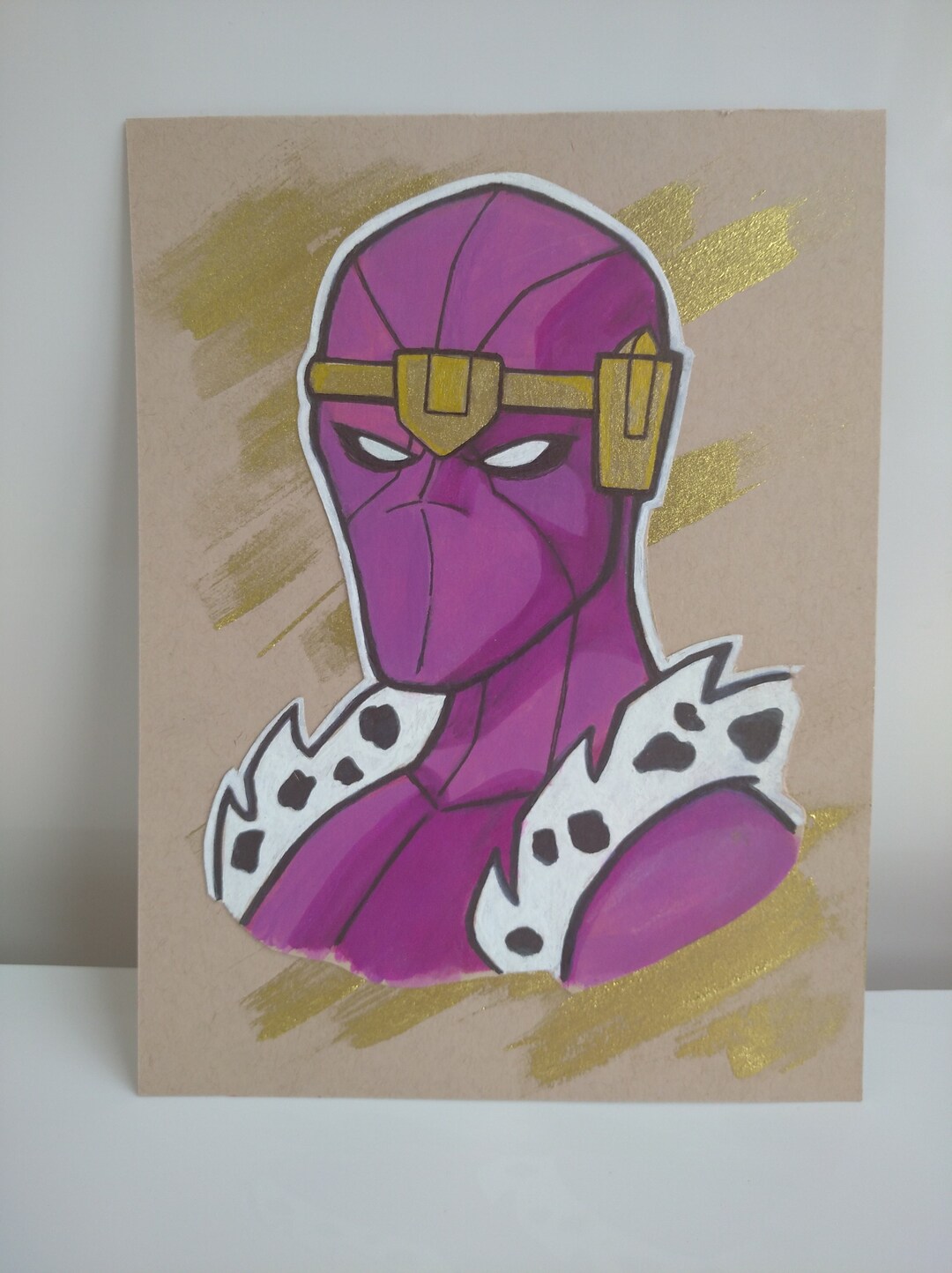 MCU Avengers Marvel Baron Helmut Zemo Villain Original Art Drawing ...