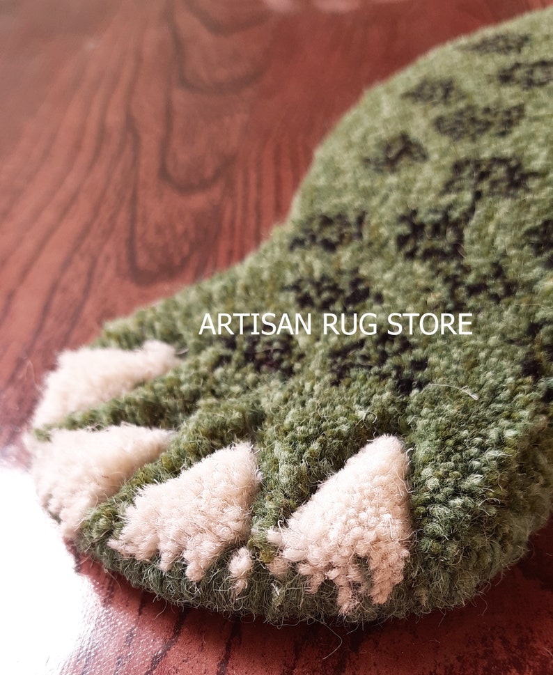 Crocodile Rugs Hand Made Wool Cotton Backing Rug Home Beautiful ...