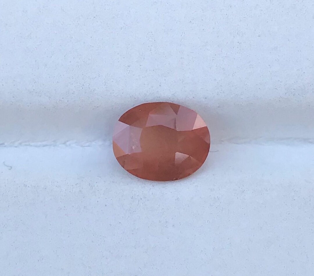 1.60ct Smooky Brown Sapphire Silky Brown Sapphire Free Shipping - Etsy