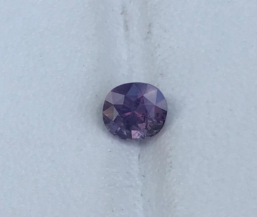 1.10ct Opalescent Violet Sapphire Mystic Sapphire Free Shipping - Etsy