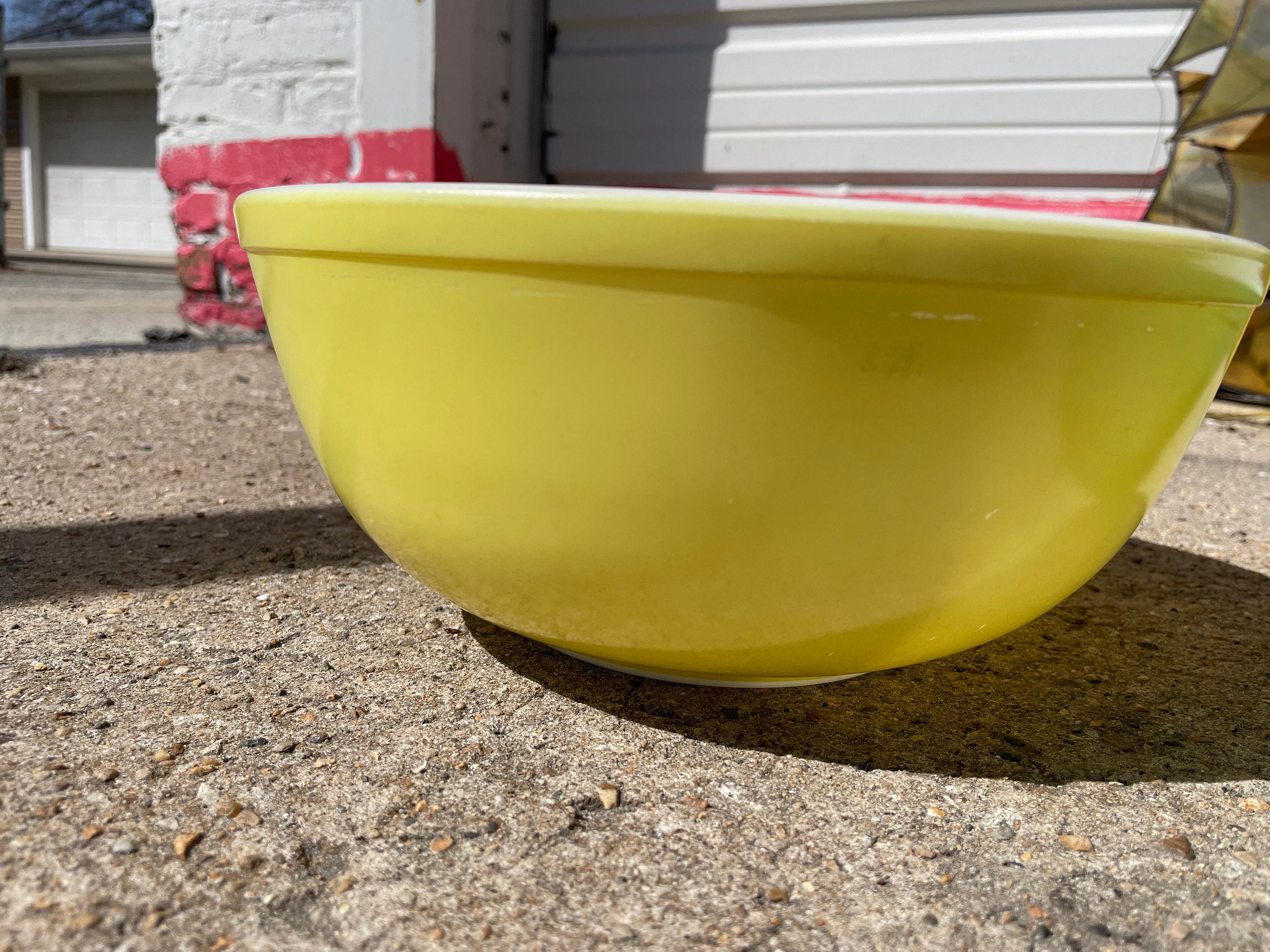 Vintage Pyrex Primary Color Mixing Bowls - Etsy
