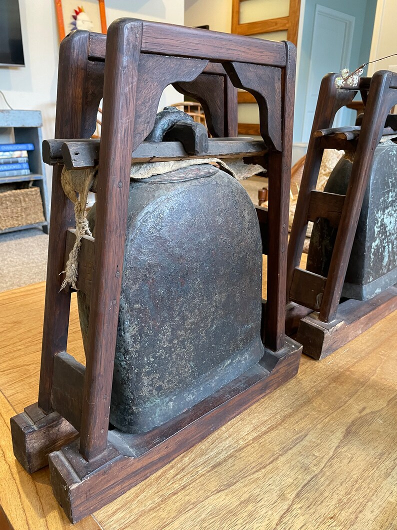 Antique Thai Elephant Bell - Etsy