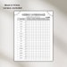 Weekly Attendance Editable With Canva, Attendance Sheet for Preschool ...