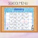 EDITABLE School Calendar, Printable Monthly, Classroom Calendar ...