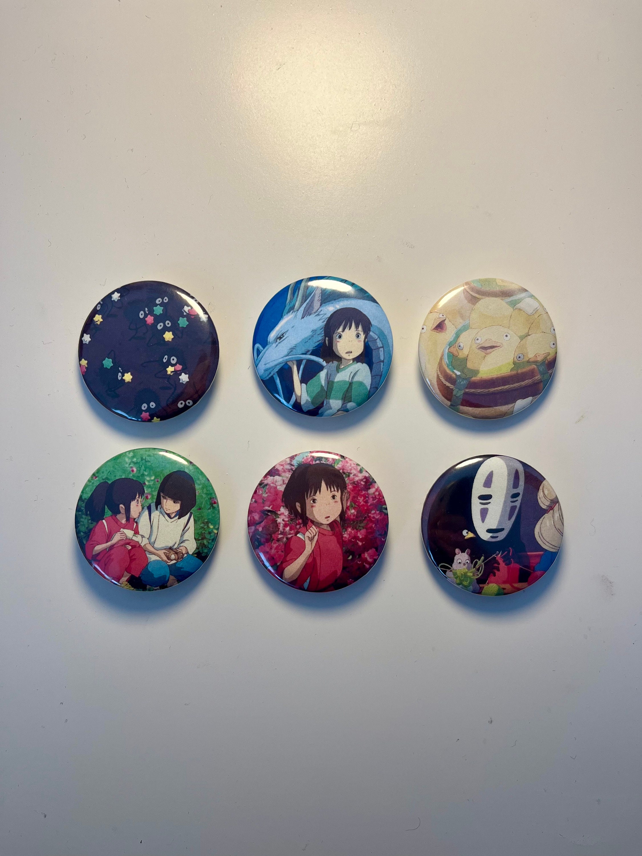 Spirited Away Pins Studio Ghibli Pins - Etsy