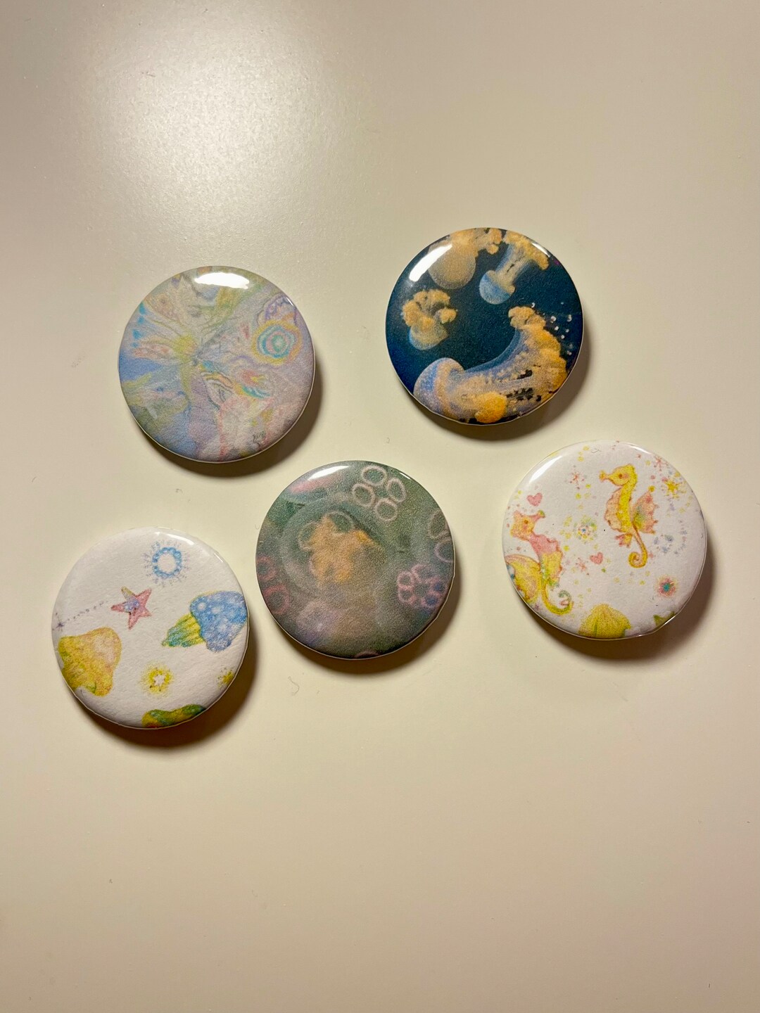 Jellyfish Pins - Etsy