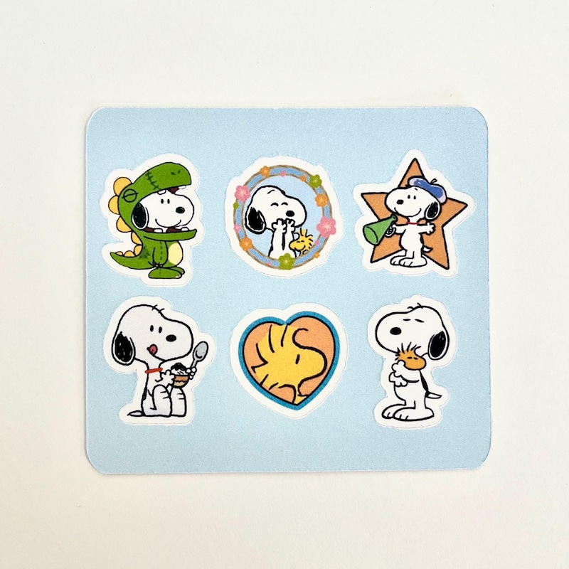 Snoopy Stickers - Etsy