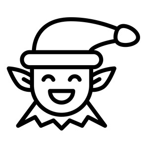 Digital Christmas Coloring Pages, Minimalist Christmas, Christmas ...