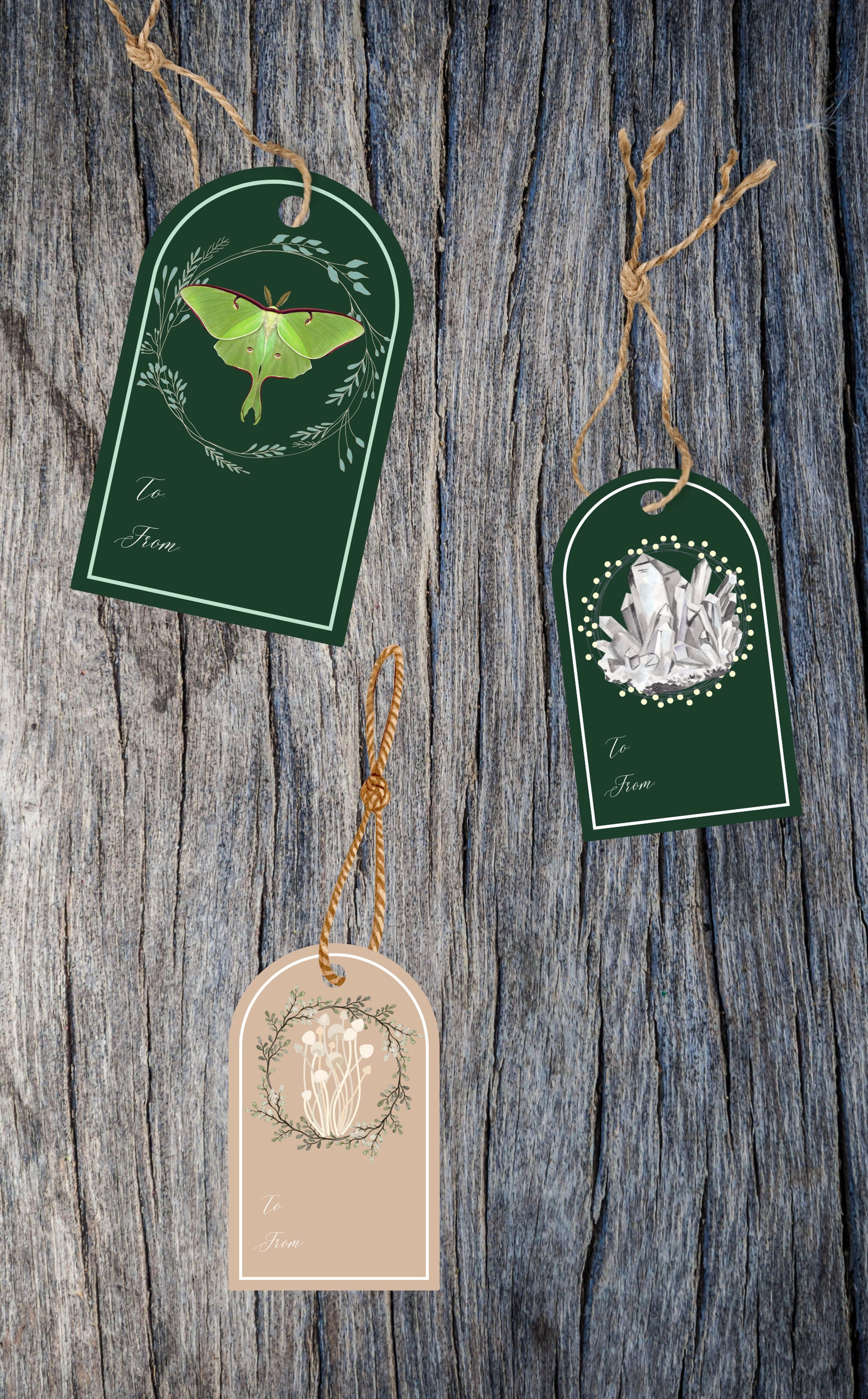 Cottagecore Gift Tags, Christmas Gift Tags, Birthday Gift Tags, Instant ...