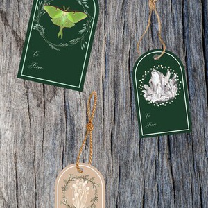 Cottagecore Gift Tags, Christmas Gift Tags, Birthday Gift Tags, Instant ...