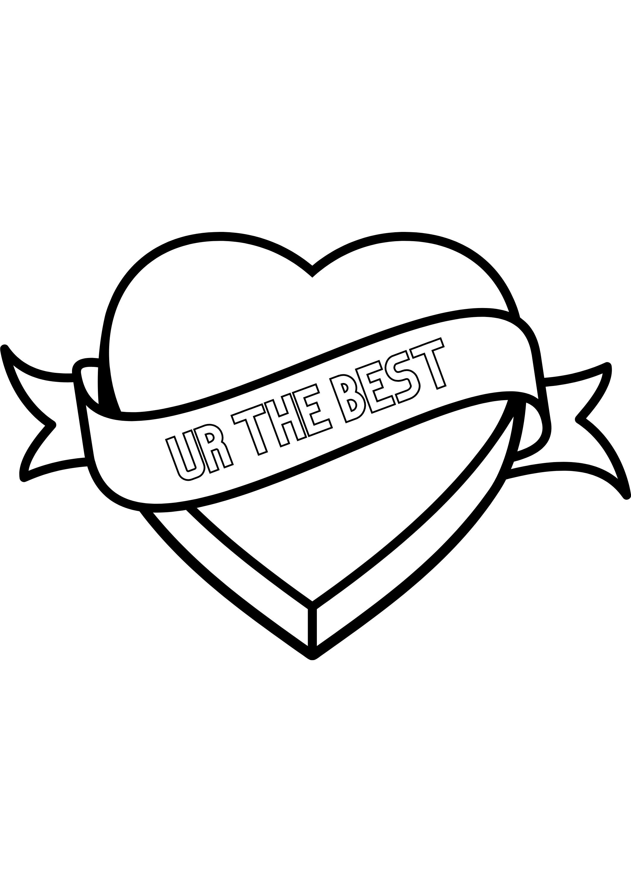 Digital Valentine's Day Coloring Pages, Minimalist Valentine's Day ...