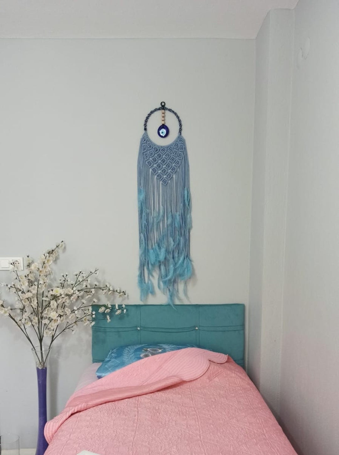 Peacock Wall Hanging Etsy