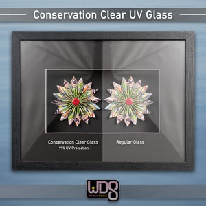 Conservation Clear 99% UV Glass Choose From Standard Sizes or Custom ...