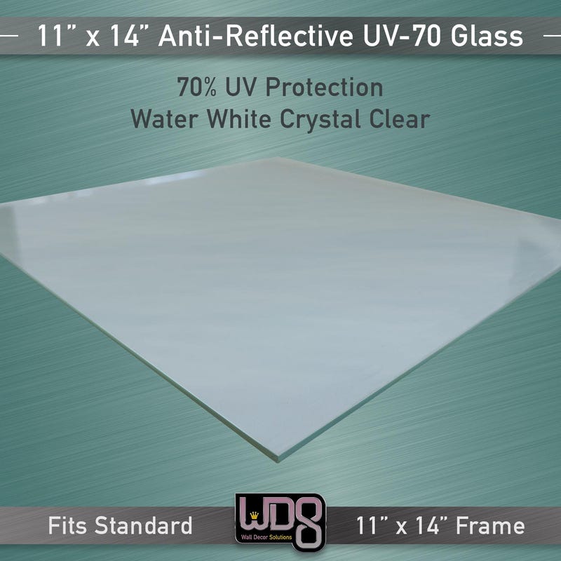 Antireflective Glass Frame - Etsy Canada