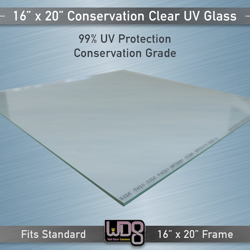 16 X 20 Frame Uv Glass - Etsy