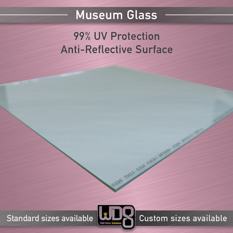 Custom Cut Glass Frame - Etsy