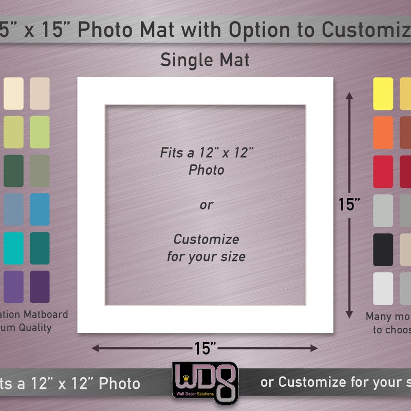 15x15 Picture Frame - Etsy