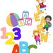My First Letter and Number Tracing Workbook - Etsy