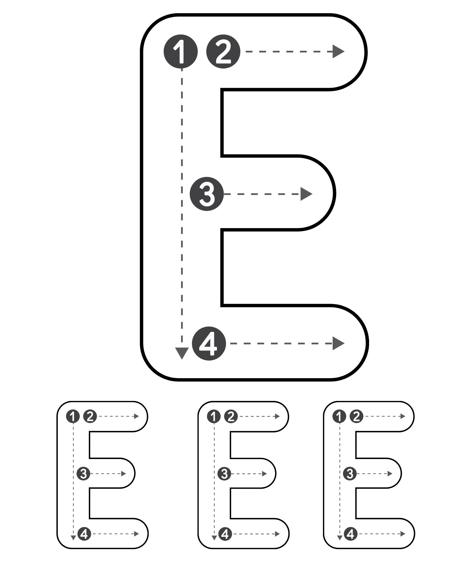 My First Letter and Number Tracing Workbook - Etsy