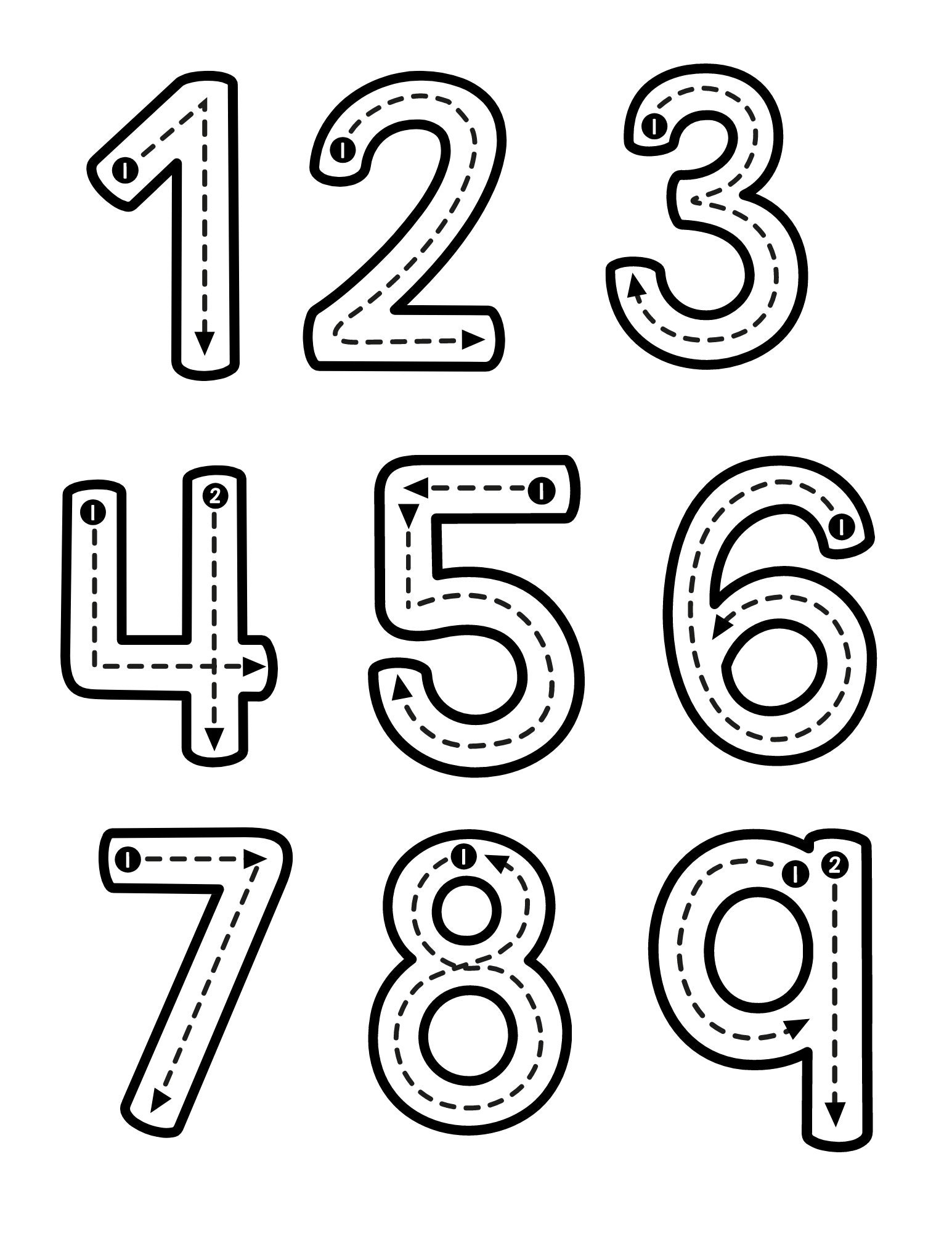 My First Letter and Number Tracing Workbook - Etsy