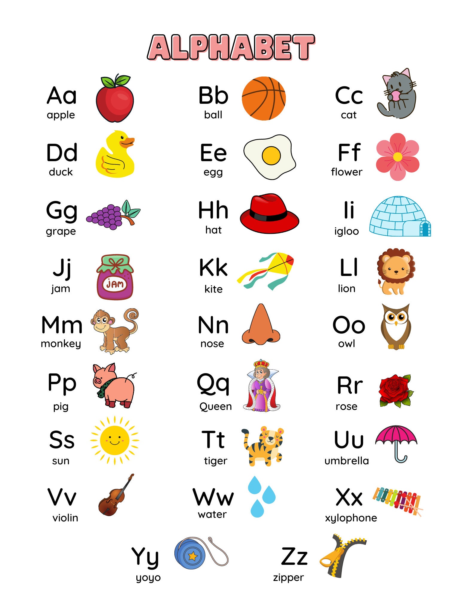 My First Letter and Number Tracing Workbook - Etsy