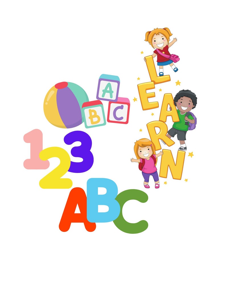 My First Letter and Number Tracing Workbook - Etsy