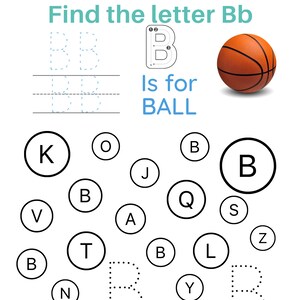 My First Letter and Number Tracing Workbook - Etsy