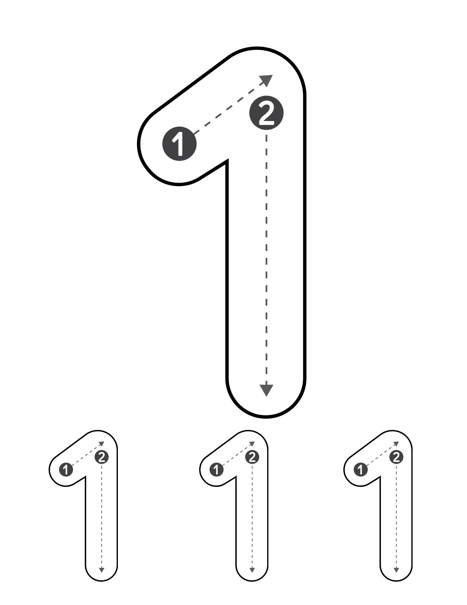 My First Letter and Number Tracing Workbook - Etsy