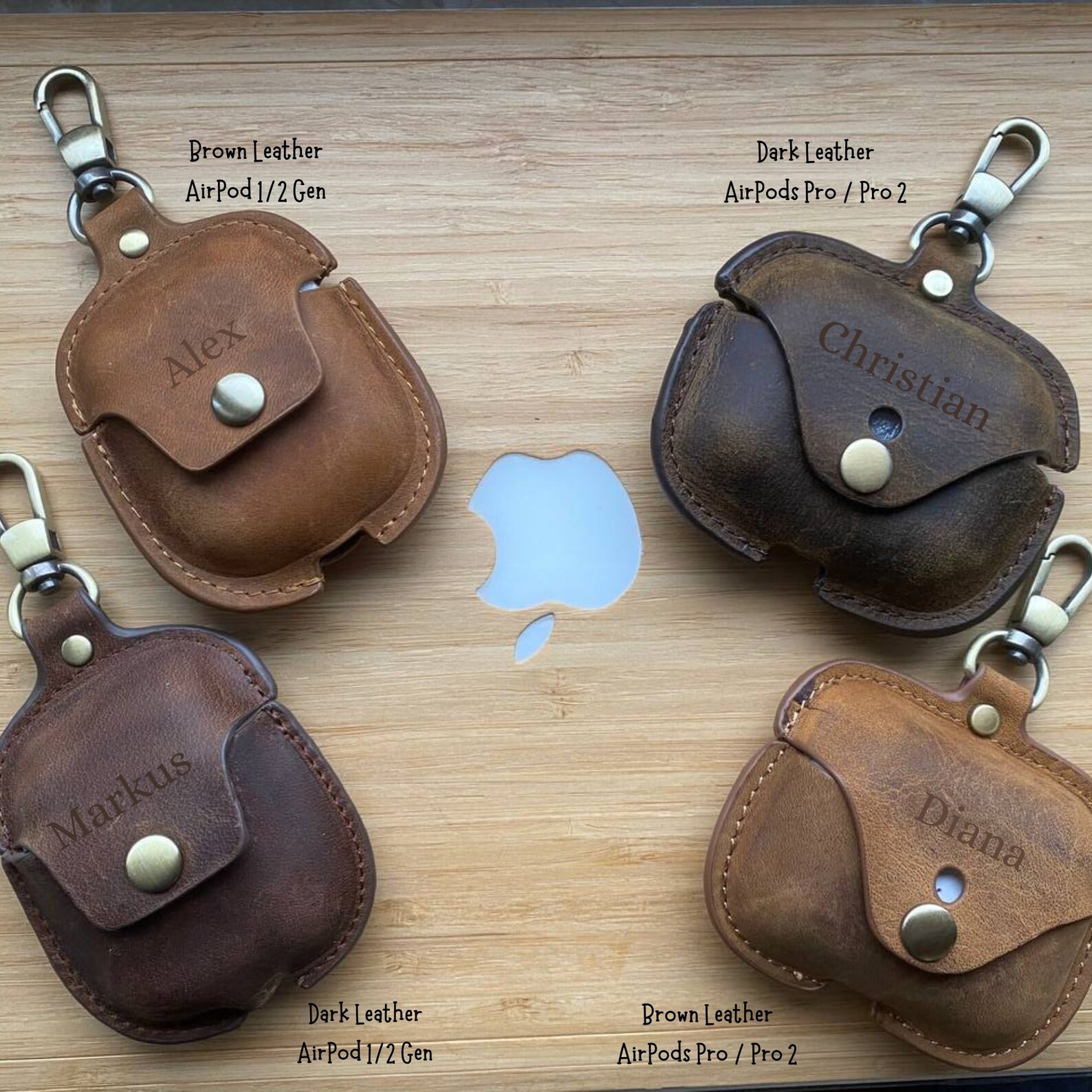 Personalised Airpods Pro 2 Case, Airpods Keychain, Airpods Pro Case ...