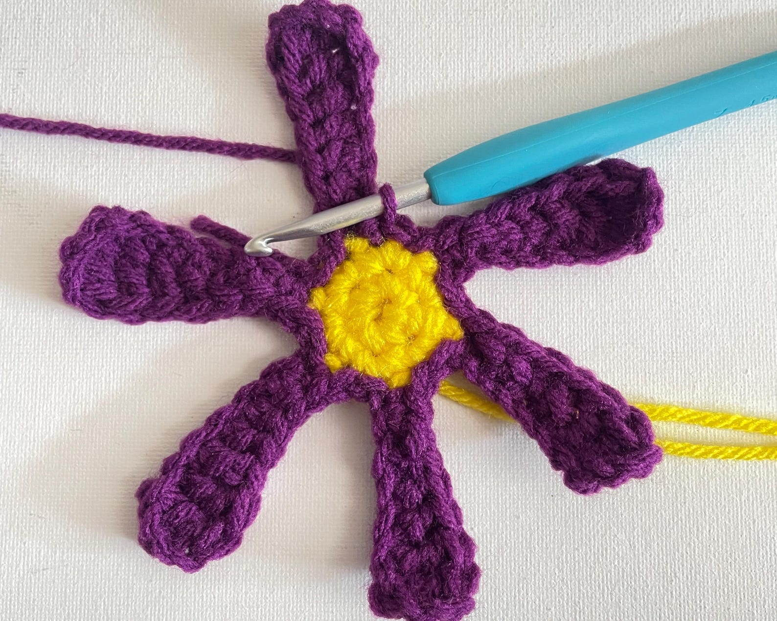 Flower Power Wind Spinner Crochet Pattern PDF Download - Etsy