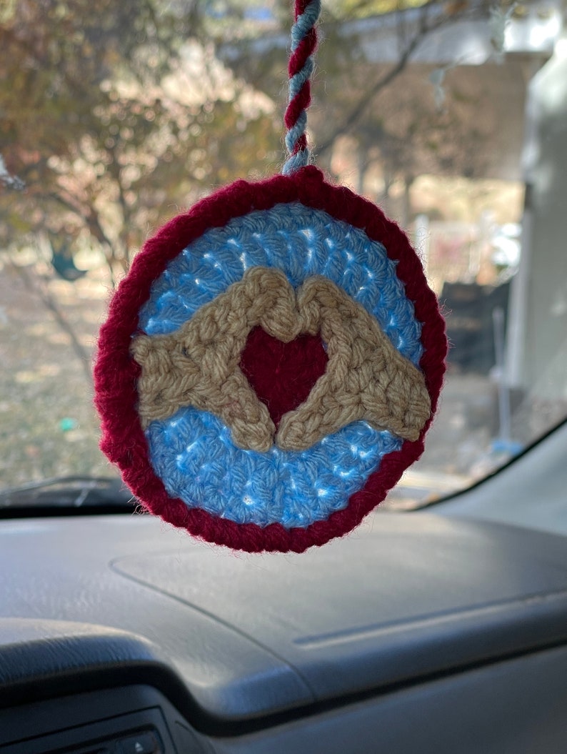 Taylor Swift CROCHET PATTERN Hand Heart Car Charm Ornament Crochet ... Taylor Swift CROCHET PATTERN Hand Heart Car Charm Ornament Crochet ...