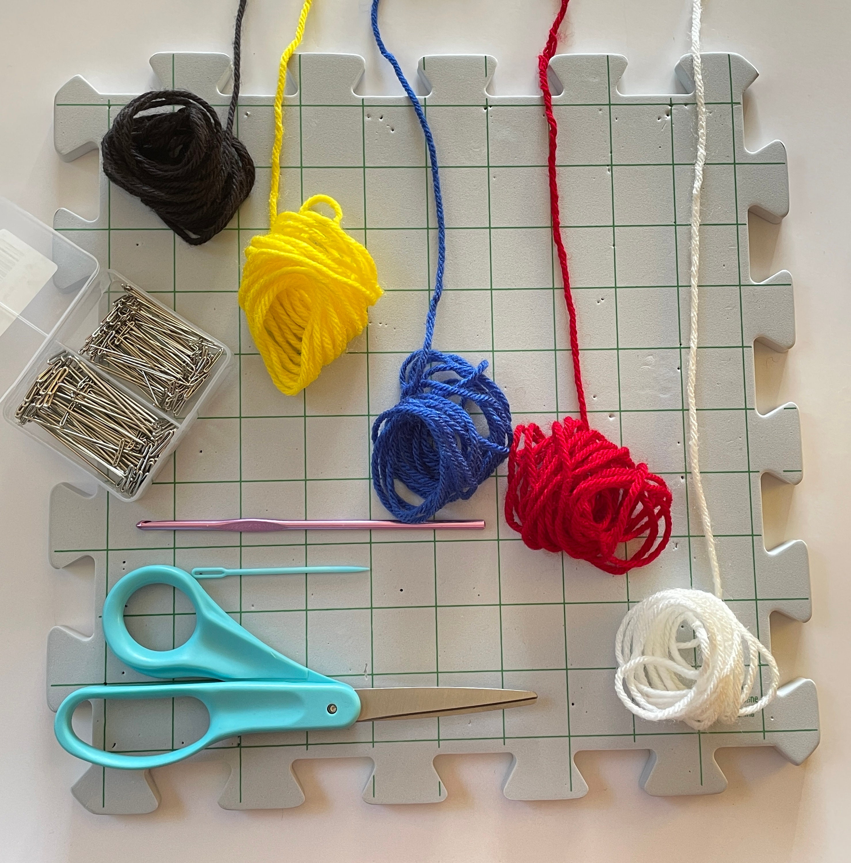 CROCHET PATTERN Mondrian-inspired Geometric Granny Square , PDF ...