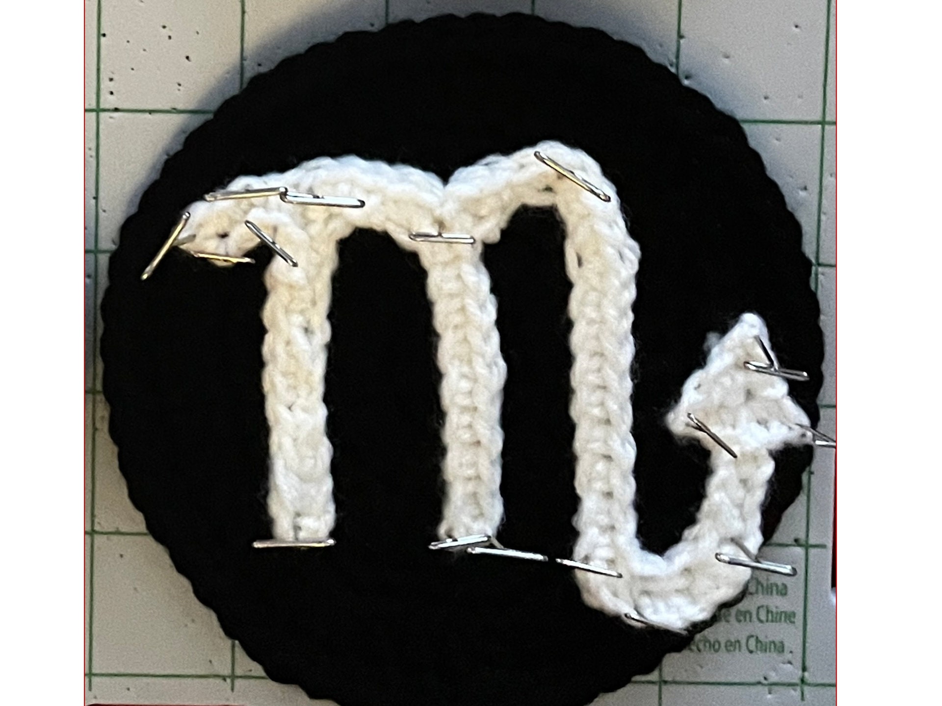 SCORPIO Crochet Pattern, Scorpio Zodiac Granny Square, Scorpio Star ...