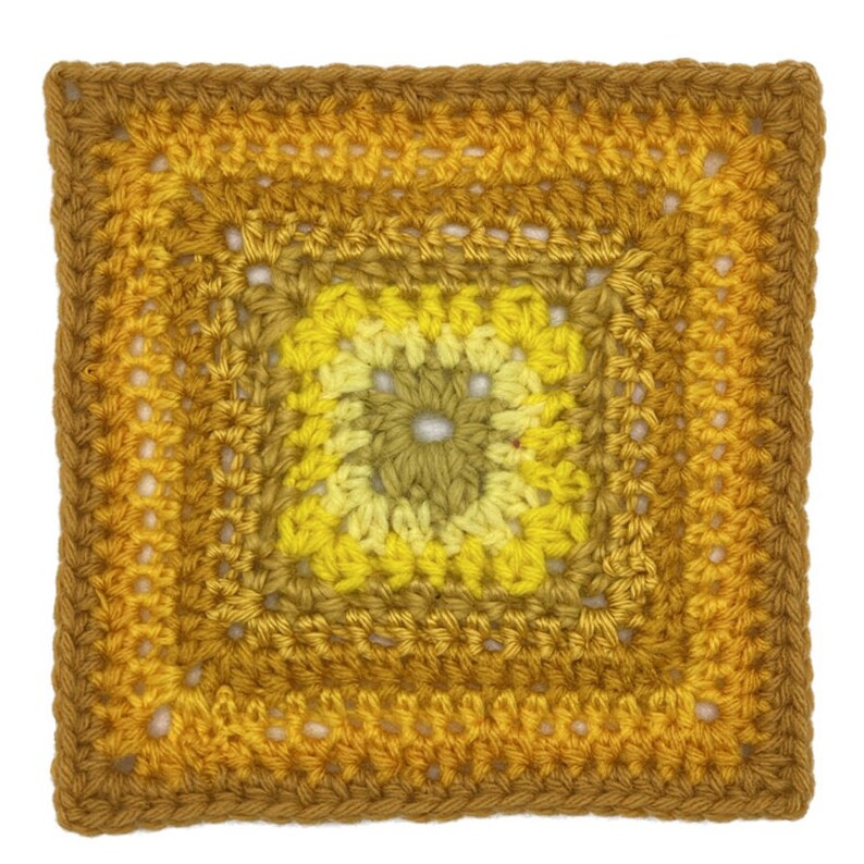 Easy Granny Square Crochet Pattern: Beginner-friendly Tutorial (PDF) - Etsy