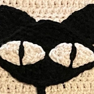 CROCHET PATTERN Mid-century Modern Cat , Atomic Cat Crochet Pattern ...