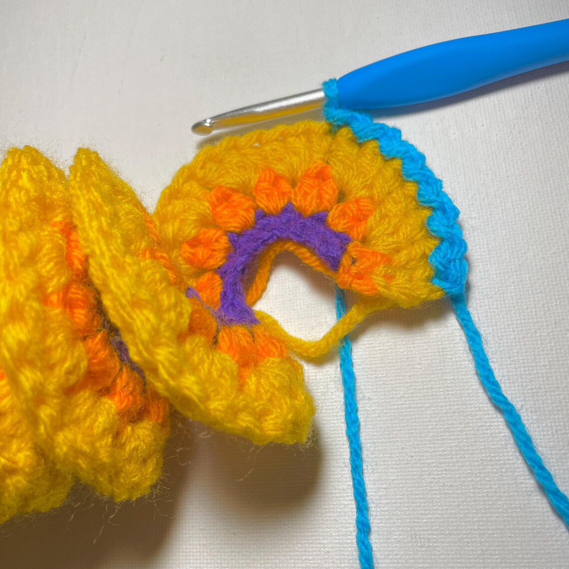 Flower Power Wind Spinner Crochet Pattern PDF Download - Etsy