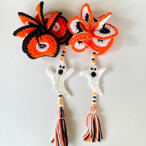 Halloween Ghost Wind Spinner Crochet Pattern: Easy Fall Decor (PDF) - Etsy