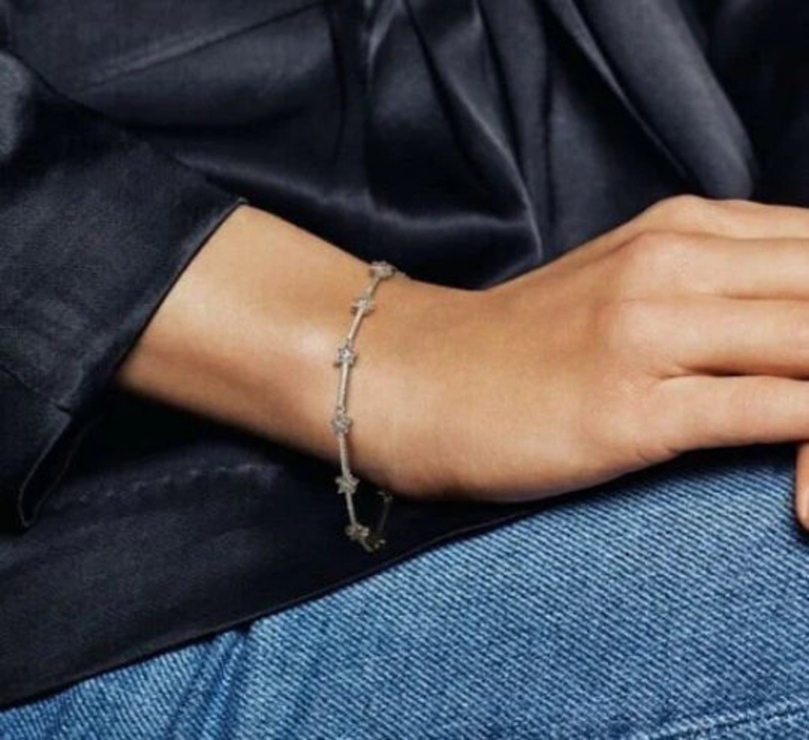 Pandora Celestial Stars Bracelet Silver - Etsy UK