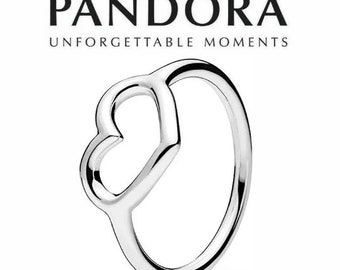 Pandora Open Heart Ring - Etsy